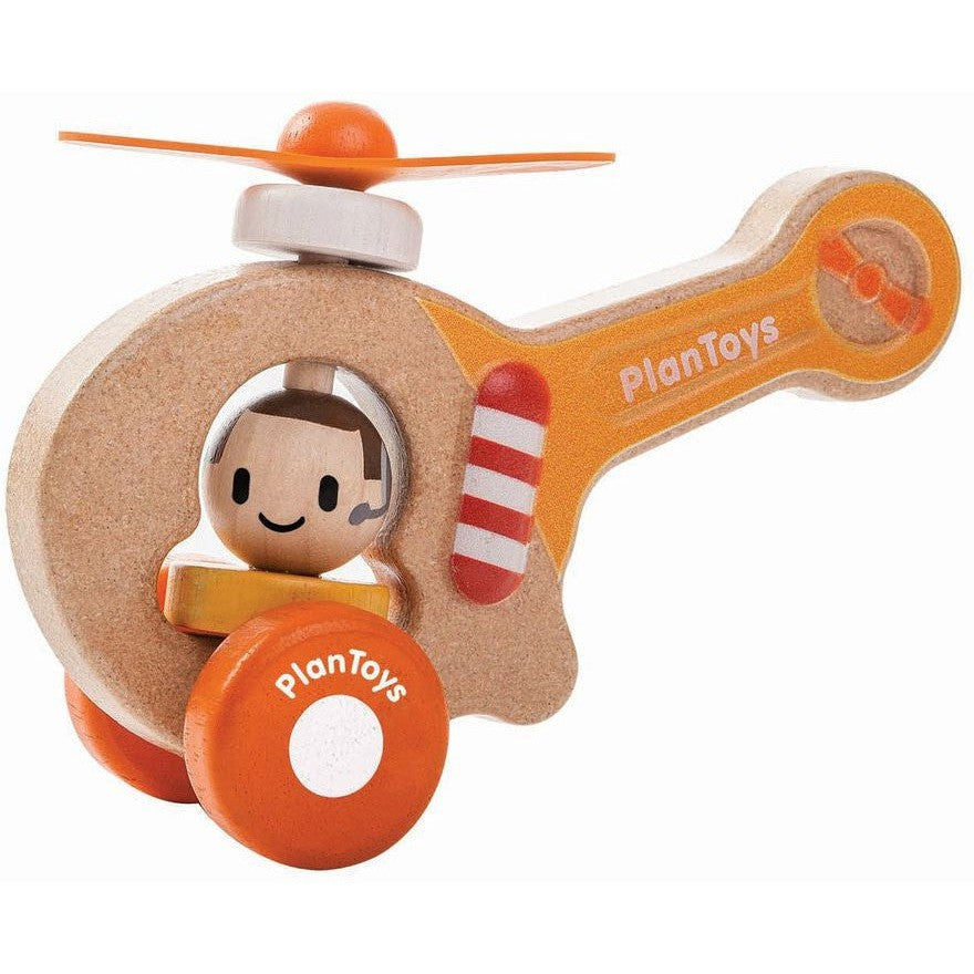 Plan Toys Helicopter — Lullaby Baby | Brooklyn
