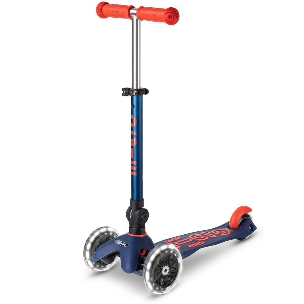 Micro Kickboard Mini Deluxe Foldable LED — Lullaby Baby | Brooklyn
